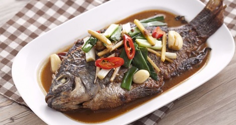 Công thức làm món cá diêu hồng rán sốt xì dầu thơm ngon cho bữa tối